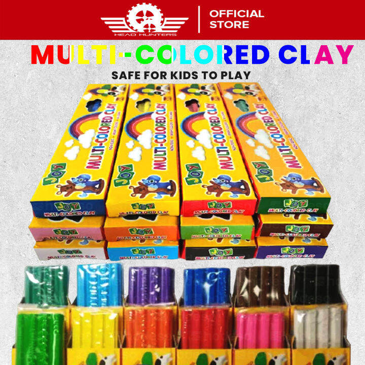 JOY Long Modelling Clay Bar Reusable Crafts Materials Arts Baking Clay ...