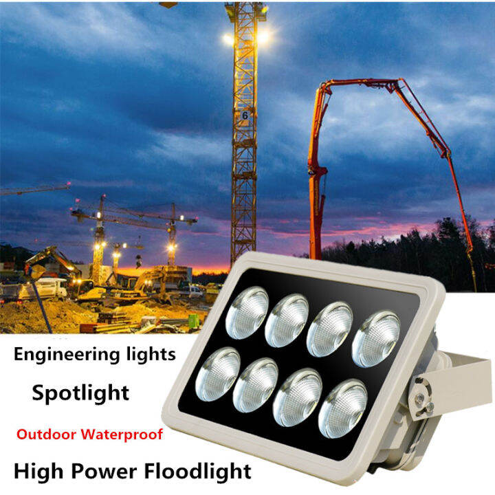 Outdoor Lighting IP65 Waterproof High Power Floodlight Spotlight Led Square High Pole Lights ...