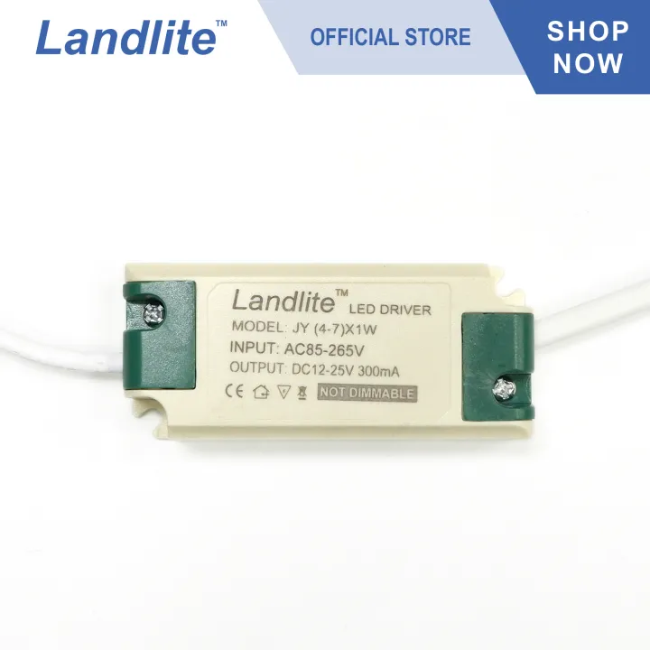 Landlite JY(4-7)x1W(spare driver for DL01-110-07W) | Lazada PH