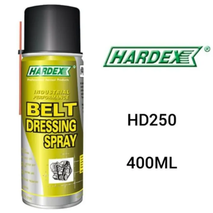HARDEX HD250 BELT DRESSING SPRAY 400ML HD250 | Lazada
