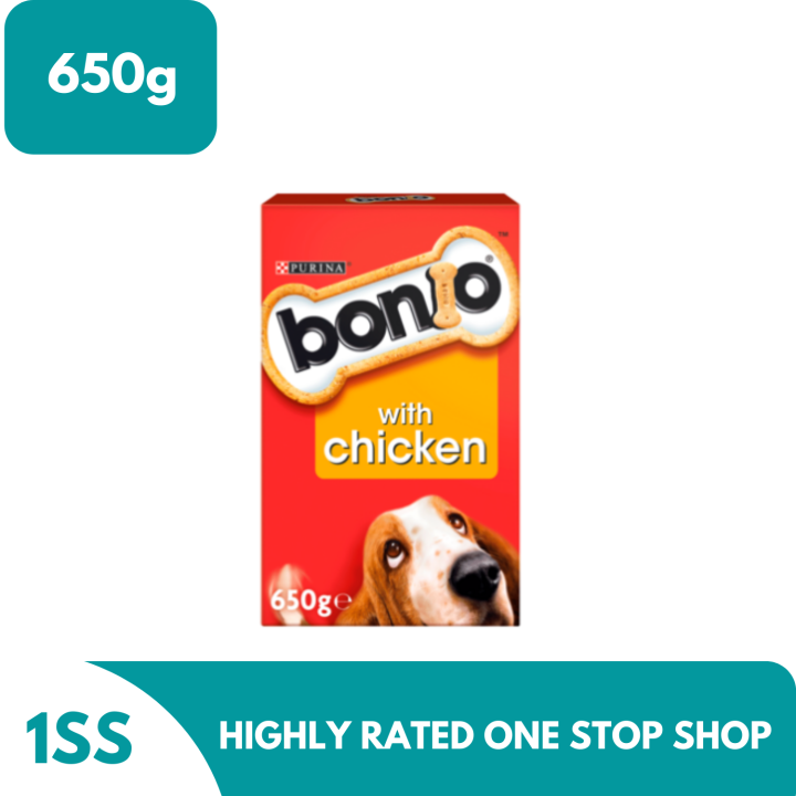 Purina Bonio with Chicken Dog Biscuits 650g | Lazada PH