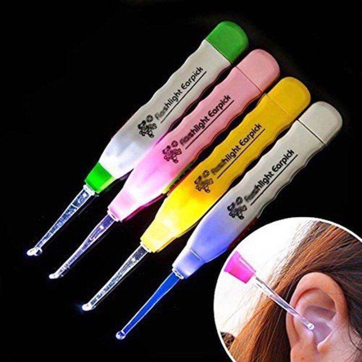 CCL PH LED Light Ear Cleaner Ear Spoon Earpick Ear Wax Remover Cleaner ...