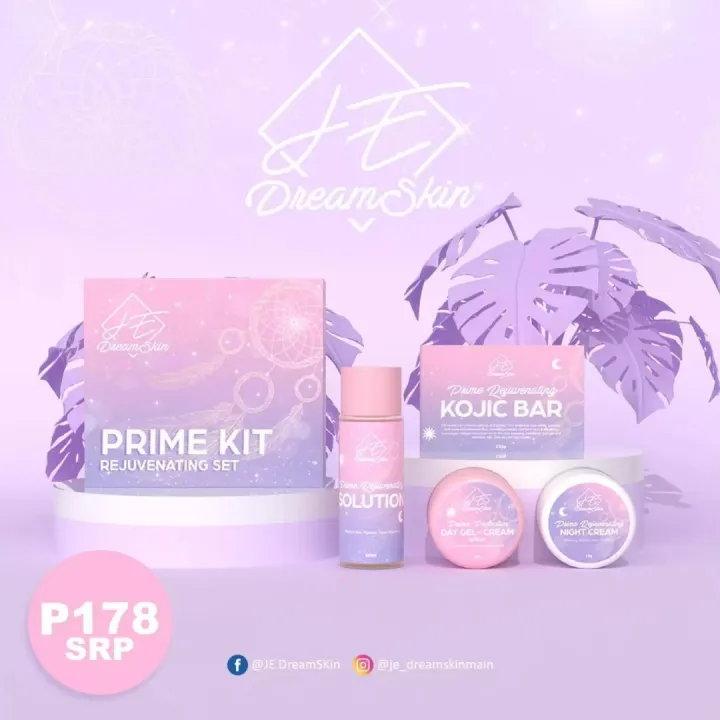 [ JENNA ESSENCE ] DREAMSKIN D'SERIES Rejuvenating Set Sunflower Oil ...