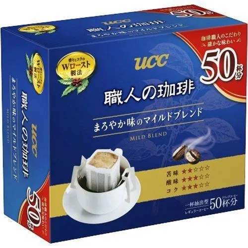 UCC Craftsman Coffee Drip Mild Blend 50ct | Lazada PH