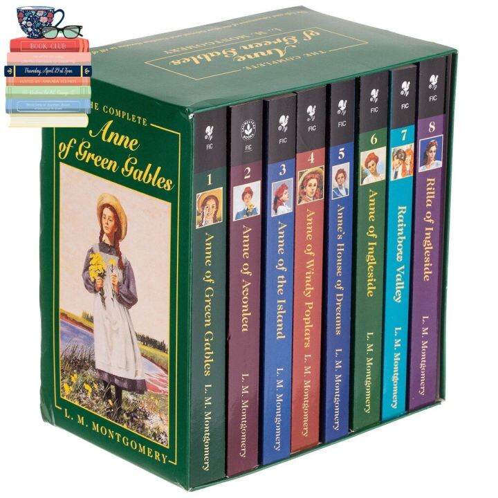 Top quality Complete Anne of Green Gables (8-Volume Set) (SLP Reprint) English book ใหม่ส่งด่วน ...
