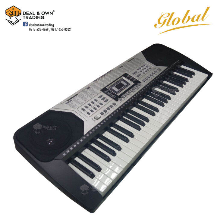 Global GL-400 54 Keys Electric Piano Keyboard Digital Organ | Lazada PH