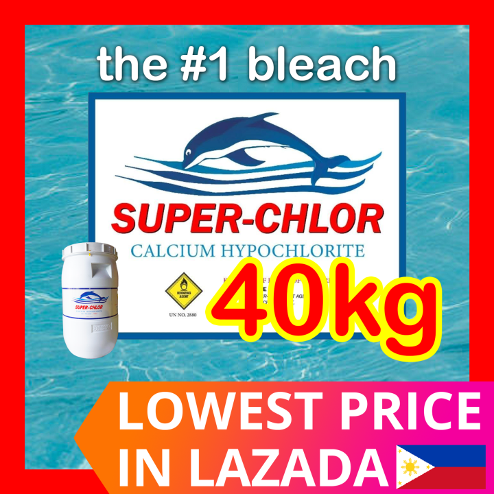 40kg CHLORINE GRANULES For Whitening Sanitizer Disinfectant Bleach ...