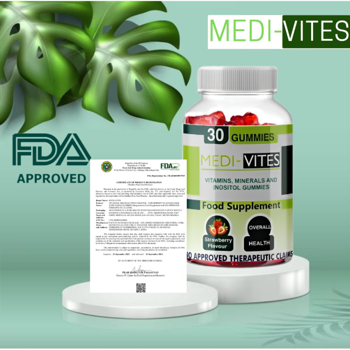 Medi-vites Medivites Vitamins Minerals and Inositol Gummies SALE SALE ...