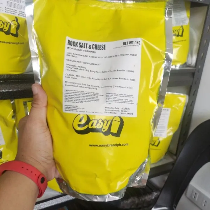 EASY BRAND Rock Salt & Cheese 1KG | Lazada PH