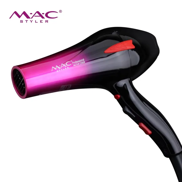 MAC Styler Professional Salon Hair dryer Mac Blower MC 6616A 2200w | Lazada PH