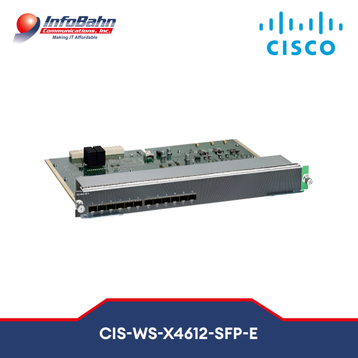 Cisco Line Card (WS-X4612-SFP-E) 12-Ports Plug-in Module Switch ...