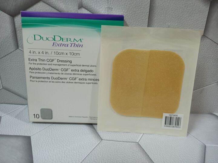 Duoderm Extra Thin 10's/Box 4X4" (10cmX10cm) | Lazada PH