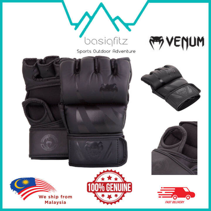 [Genuine] Venum Challenger MMA Gloves Sparring Boxing Training Kickboxing Grappling Half Finger ...