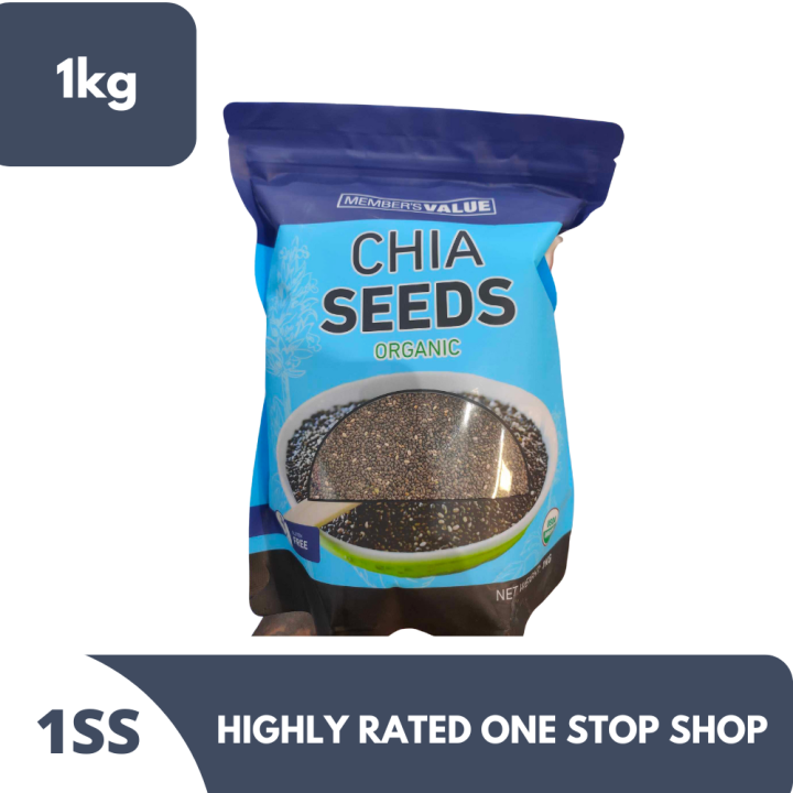 Member's Value Organic Chia Seeds 1kg | Lazada PH
