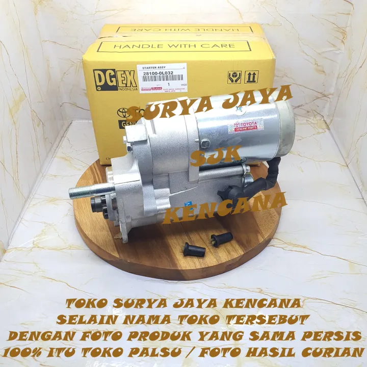 Starter DINAMO Stater hilux vigo hilux 1kd 3.0 28100-0l032 | Lazada ...