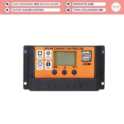 HUMBLE smart solar charger controller lcd display | Lazada PH