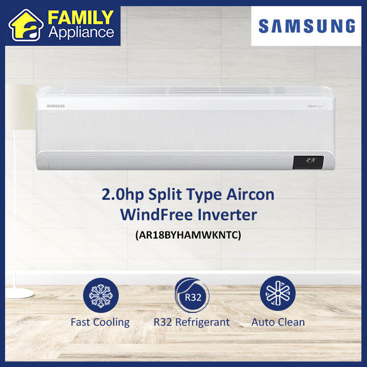 2.0 HP WindFree™ Split Type Aircon Inverter AR18BYHAMWKNTC | Lazada PH