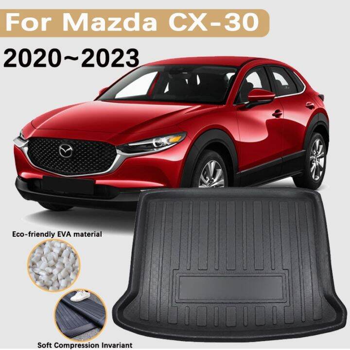 Car Trunk Floor Mat For Mazda CX 30 Accessories 2023~2020 CX-30 CX30 Liner Trunk Waterproof Tray ...