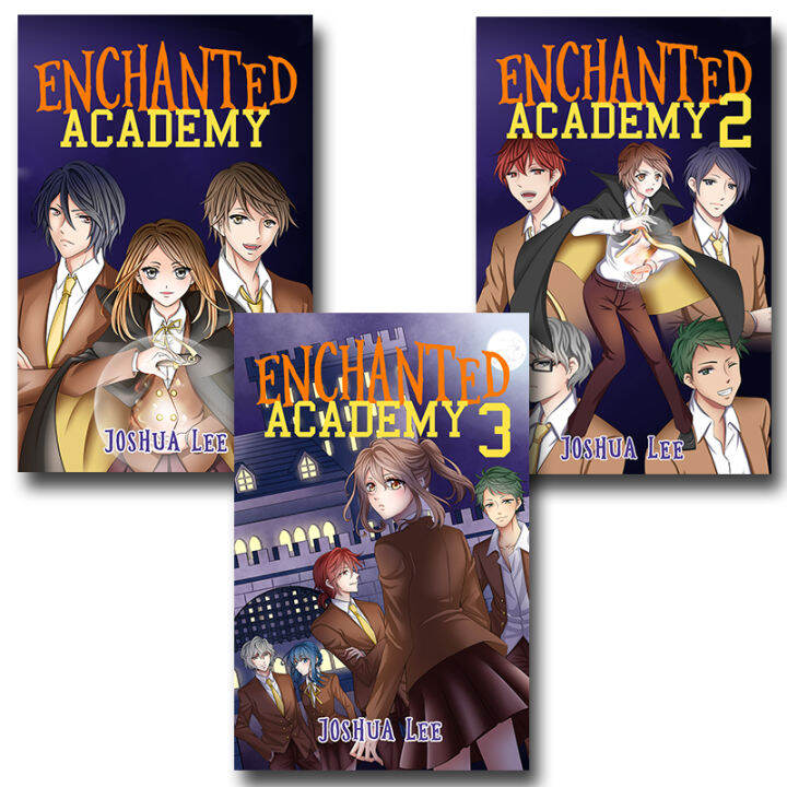 Enchanted Academy by Joshua Lee - Books 1, 2 and 3 | Lazada PH