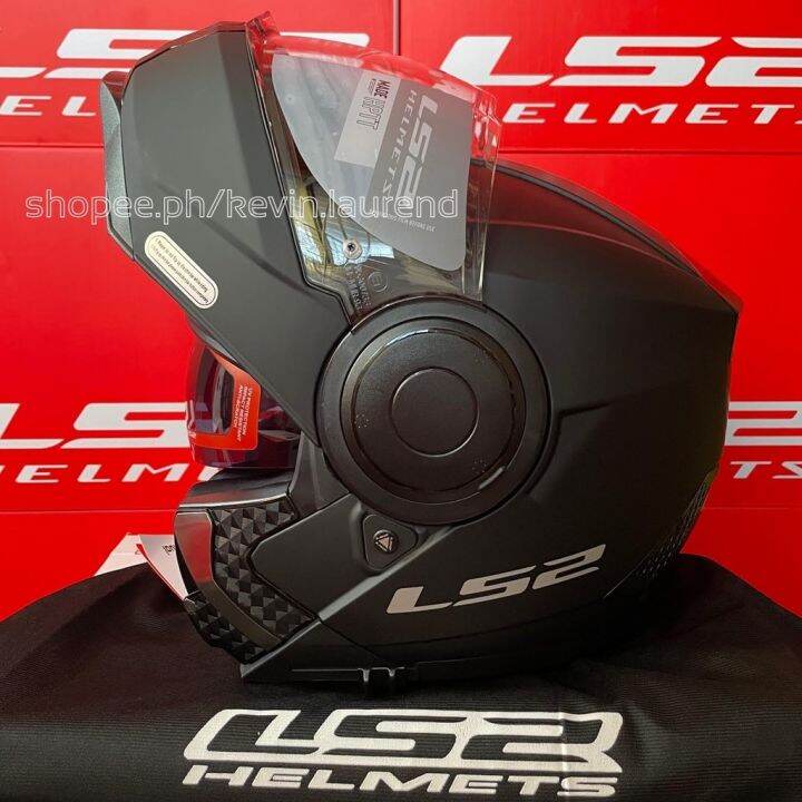 LS2 FF902 Scope Modular Dual Visor MATT BLACK | Lazada PH