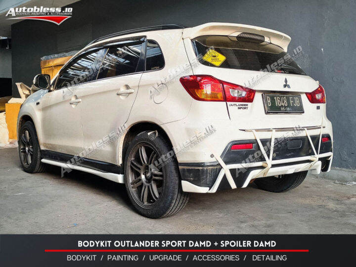 Bodykit Belakang Mitsubishi Outlander Sport DAMD - FRP | Lazada Indonesia
