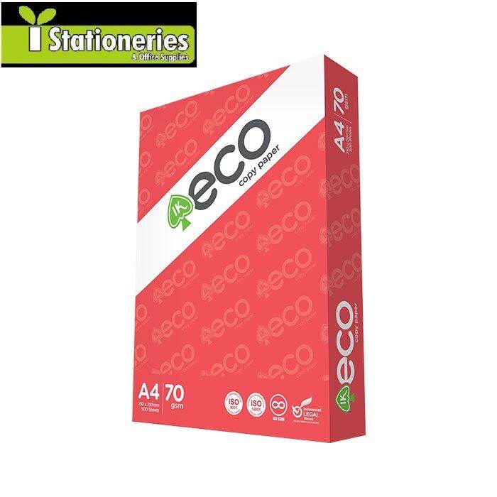 IK ECO COPY PAPER A4 PAPER 70GSM 500 SHEETS | Lazada