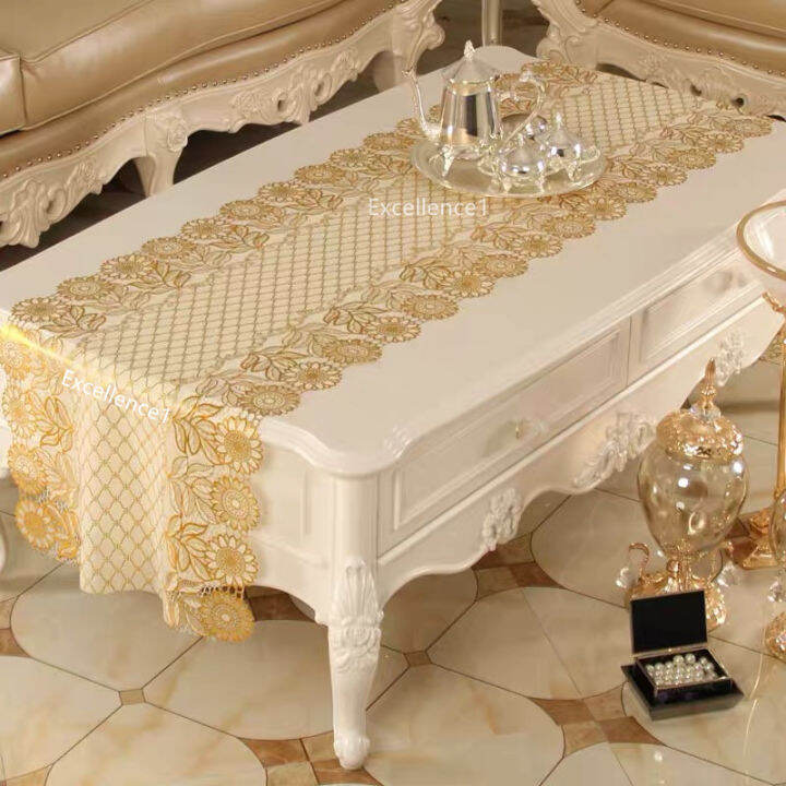 Gold/Silver Table Runner Home Table Decor Table Line | Lazada PH