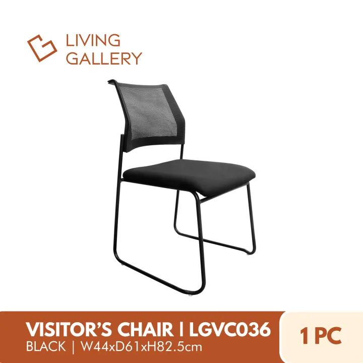 Living Gallery Visitor's Chair | Steel Frame | Ergonomic Support ...