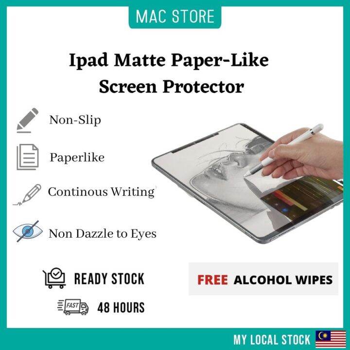 Ipads Paper-Like Matte Paper like Screen Protector for Ipads Air Ipads ...