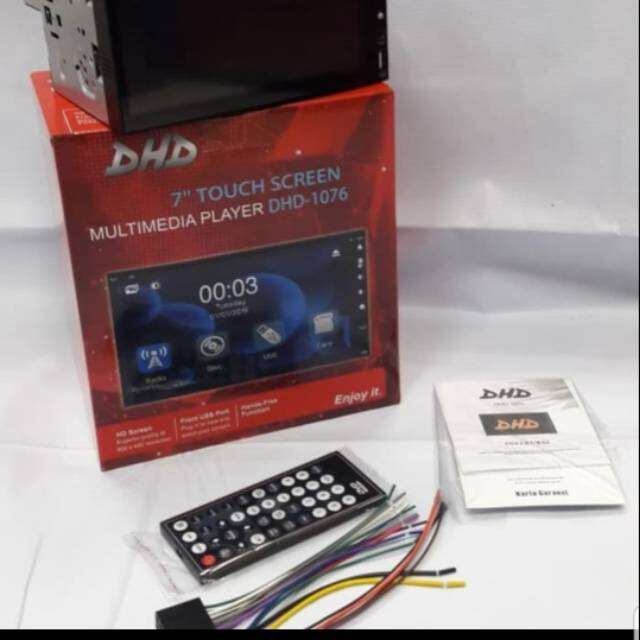 DOUBLE DIN HEAD UNIT DHD 1076 AUTOLINK PANEL GL | Lazada Indonesia