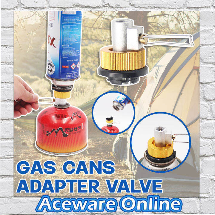 Camping Accessories Campingmoon Gas Canister Refill Adapter Butane Gas ...