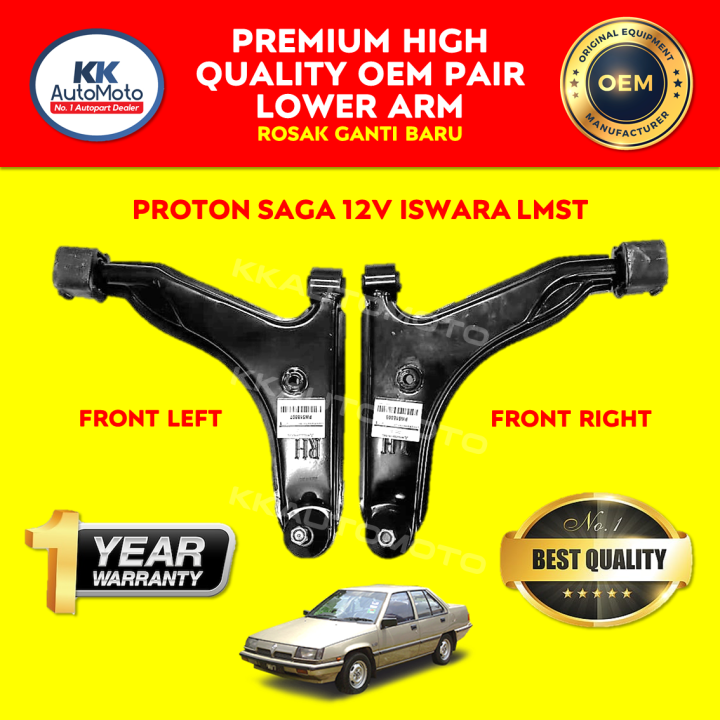 Proton Saga 12V Iswara LMST Sepasang Front High Quality OEM Lower ...