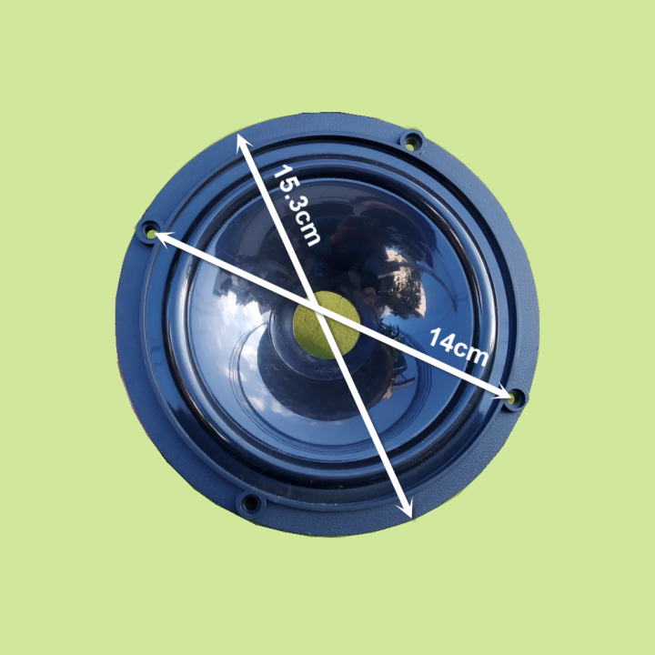 Họng loa treble, phễu loa treble tròn 15.3cm cho loa treble kèn 250 ...