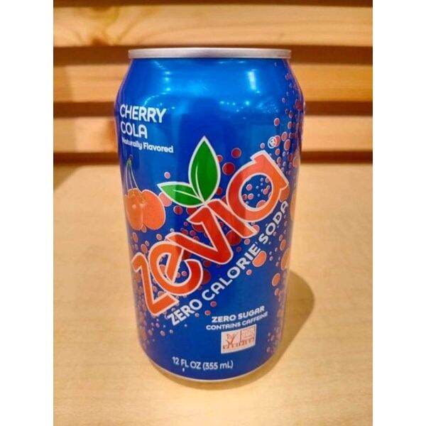 355ml Zevia Zero Calorie & Sugar Soda Cherry Cola Naturally Flavored | Lazada PH