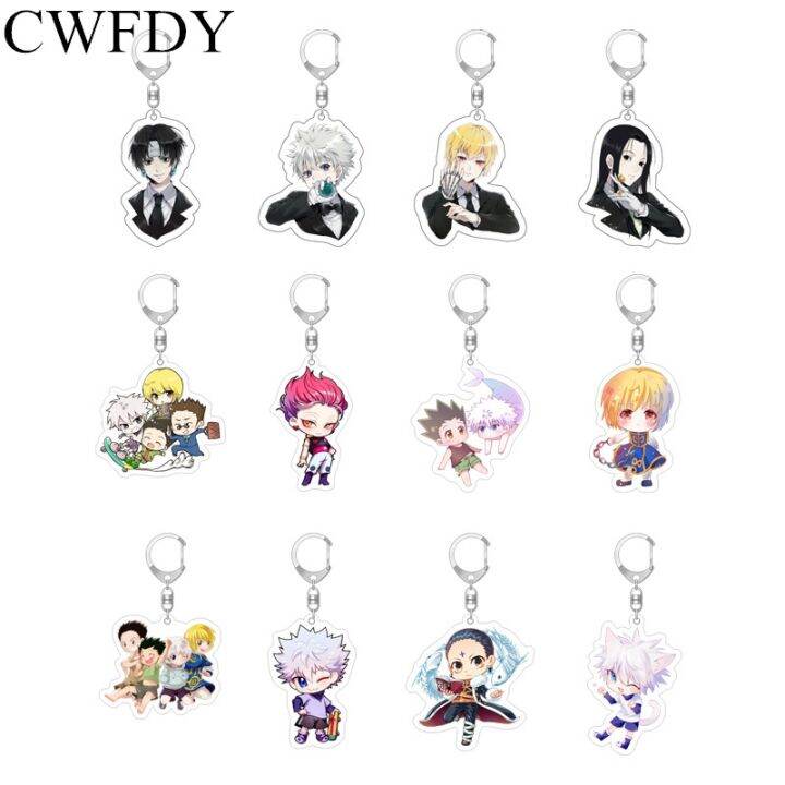【Ready Stock😎】 32 Styles Hunter x Keychain Killua Zoldyck Kurapika Gon ...