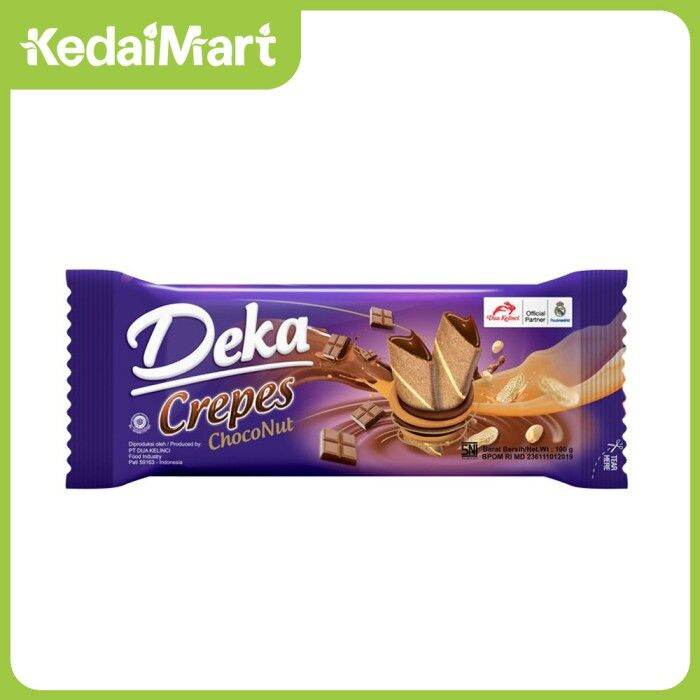 Deka Crepes Rasa Choco Nut 100 Gram | Lazada Indonesia