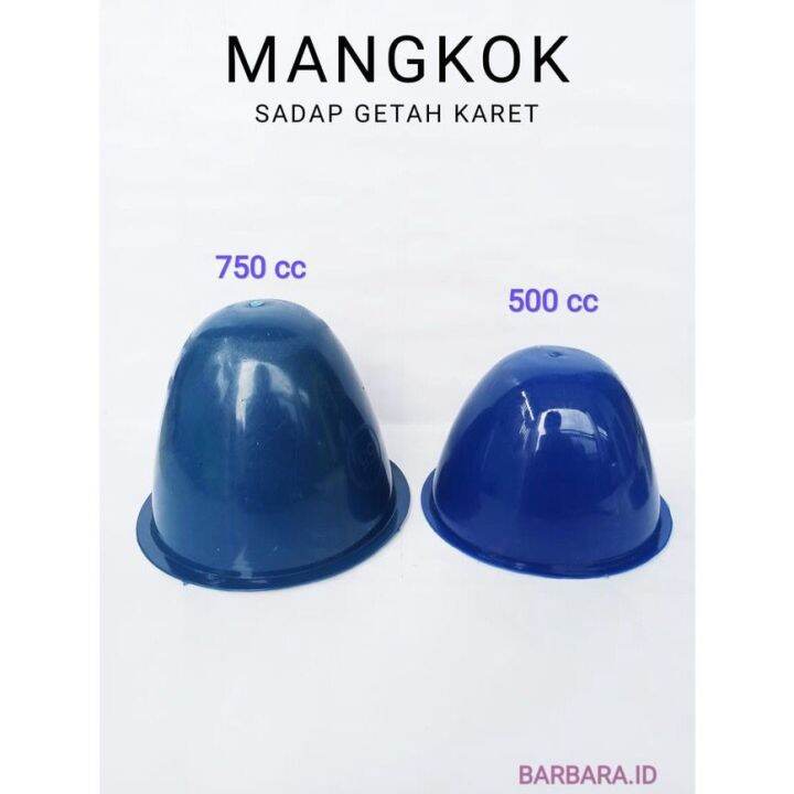 Mangkok atau Mangkuk Getah sadap Karet 500 cc dan 750 c+ring | Lazada ...