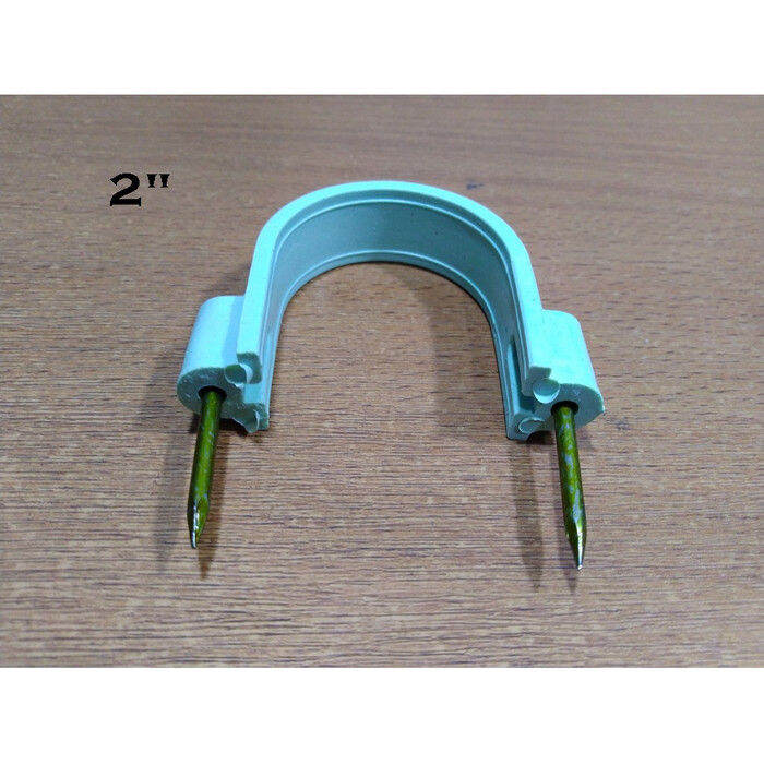 SET KLEM PIPA PVC 2 INCH + PAKU BETON / Clamp Jepitan Pipa 2 Plastik ...