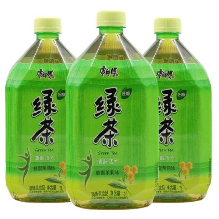 Kang Shi Fu Green Tea 1Liter Bottle Large Bottle Drink | Lazada PH