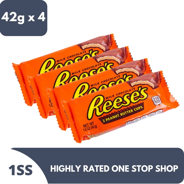 Reese's Peanut Butter Cups 42g x 4 | Lazada PH