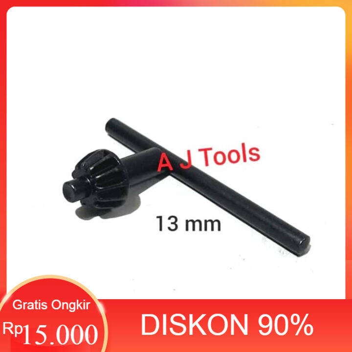 [Bisa COD] KUNCI KEPALA MESIN BOR 13 mm / DRILL CHUCK KEY 13mm Bor ...