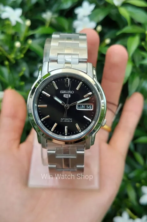 นาฬิกา SEIKO 5 Automatic Men's Watch สายสแตนเลส รุ่น SNKK71K1- มั่นใจ ...