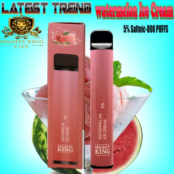 LEGIT MIGHTY KING Puff Plus smoke vapers full set (800 Puffs ...