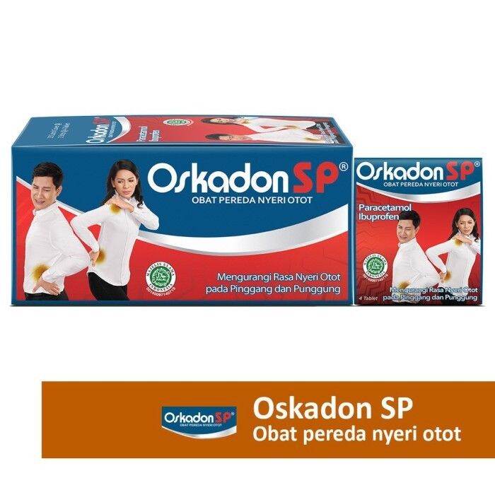 Oskadon SP 1 Folding Box isi 25 Strip x4 Tablet grosir | Lazada Indonesia