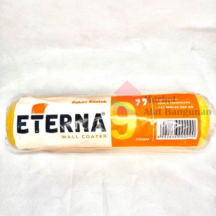 Refill Bulu Roll Eterna 9 Inch / Isi Roller Cat / Refil Kuas Cat Tembok ...