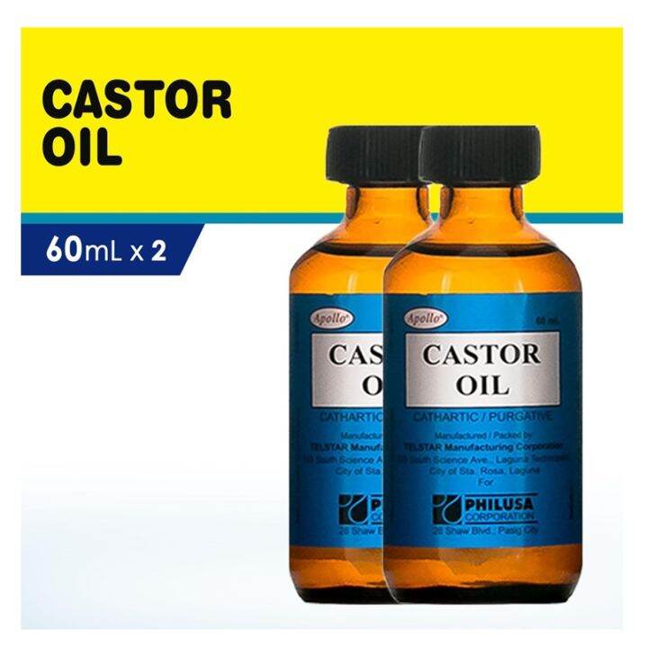 Apollo Aceite De Castor Oil 60ml by 2s | Lazada PH