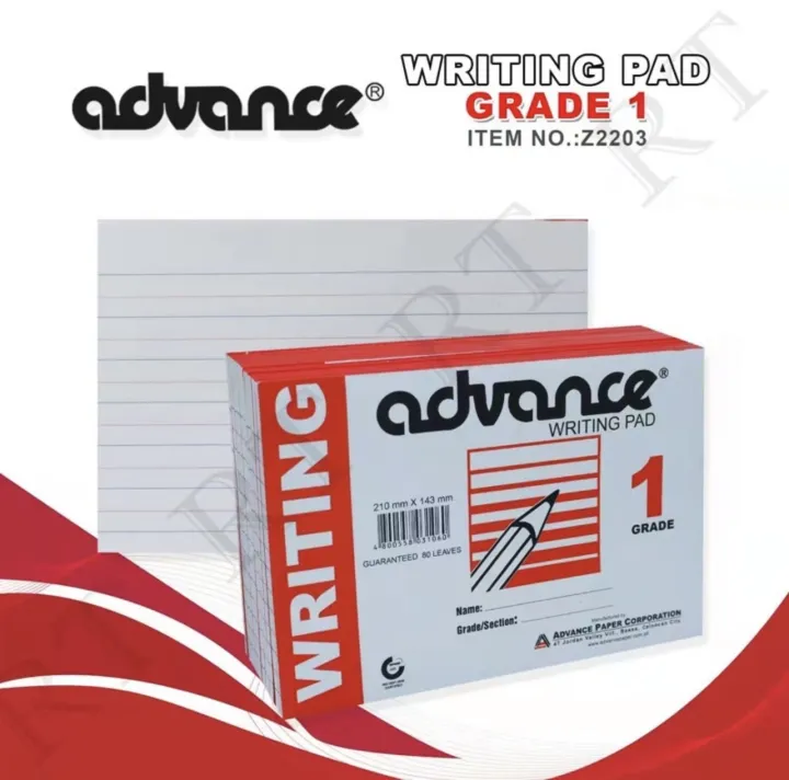 Paper Grade 1 Grade 2 Grade 3 Grade 4 Paper Pad Papel school (1 Ream ...