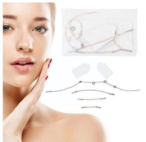 Invisible Thin Face Stickers V-Shape Face Facial Line Wrinkle Sagging ...