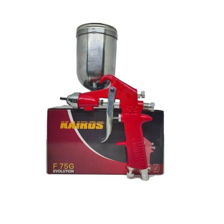 KAIROS Spray Gun Tabung Atas F75 - Spray Gun F75G - Semprotan Cat Tabung Atas F75 G | Lazada ...