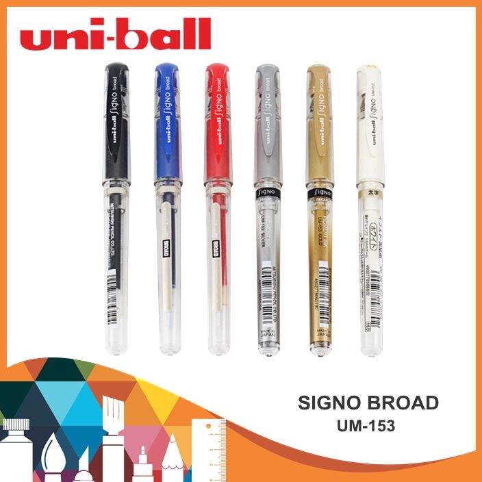 Uni-ball Signo Broad UM-153 Pena Signo | Lazada Indonesia